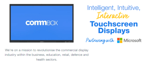 CommBox - Interactive Touch Screens & LED Displays - Bluechip Infotech ...